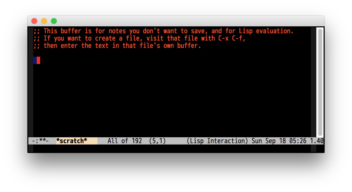 scratchバッファのメッセージを変更or表示しない｜initial-scratch-message | ハングスタック